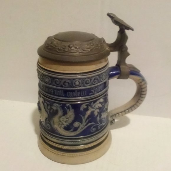 Vintage | Dining | Vintage German Stoneware Ceramic Beer Stein 2 Liter ...
